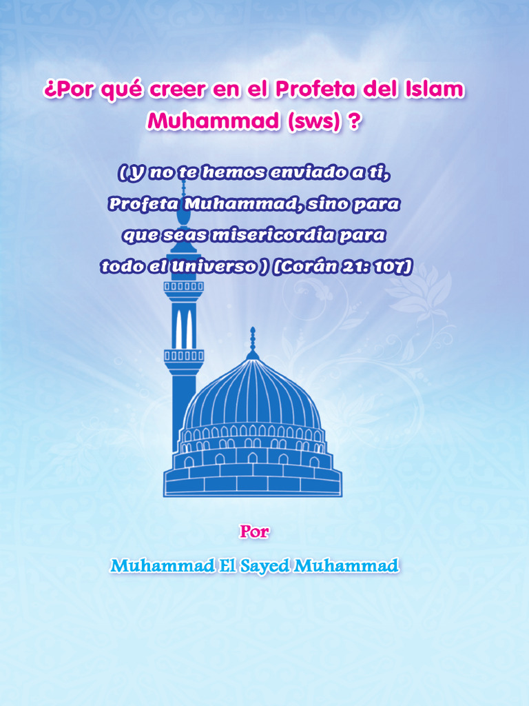 ?por Qué Creer en El Profeta Del Islam Muhammad (SWS) ¿ (Español) | PDF ...