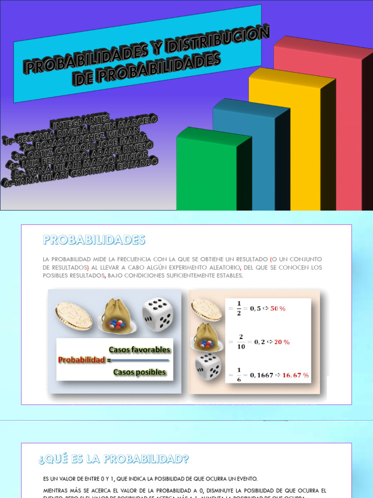 Probabilidades y Distribucion de Probabilida[1] | PDF | Teoría de ...