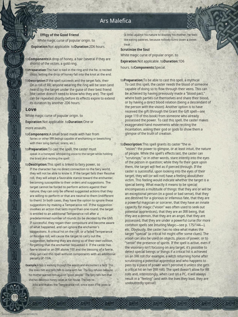 Ars Maleficum (112 148) | PDF | Magician (Fantasy) | Superstitions