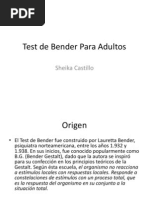 Protocolo BENDER Adultos | PDF
