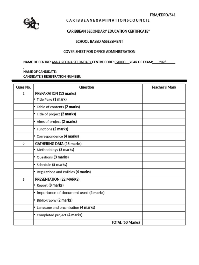 OA Cover Sheet | PDF