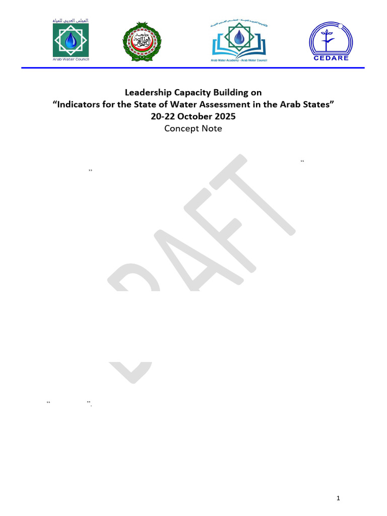 Leadership Capacity Building On SOW Report Indicators (V8) Final 1-9 ...