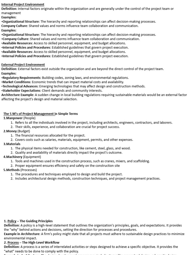 pm notes | PDF