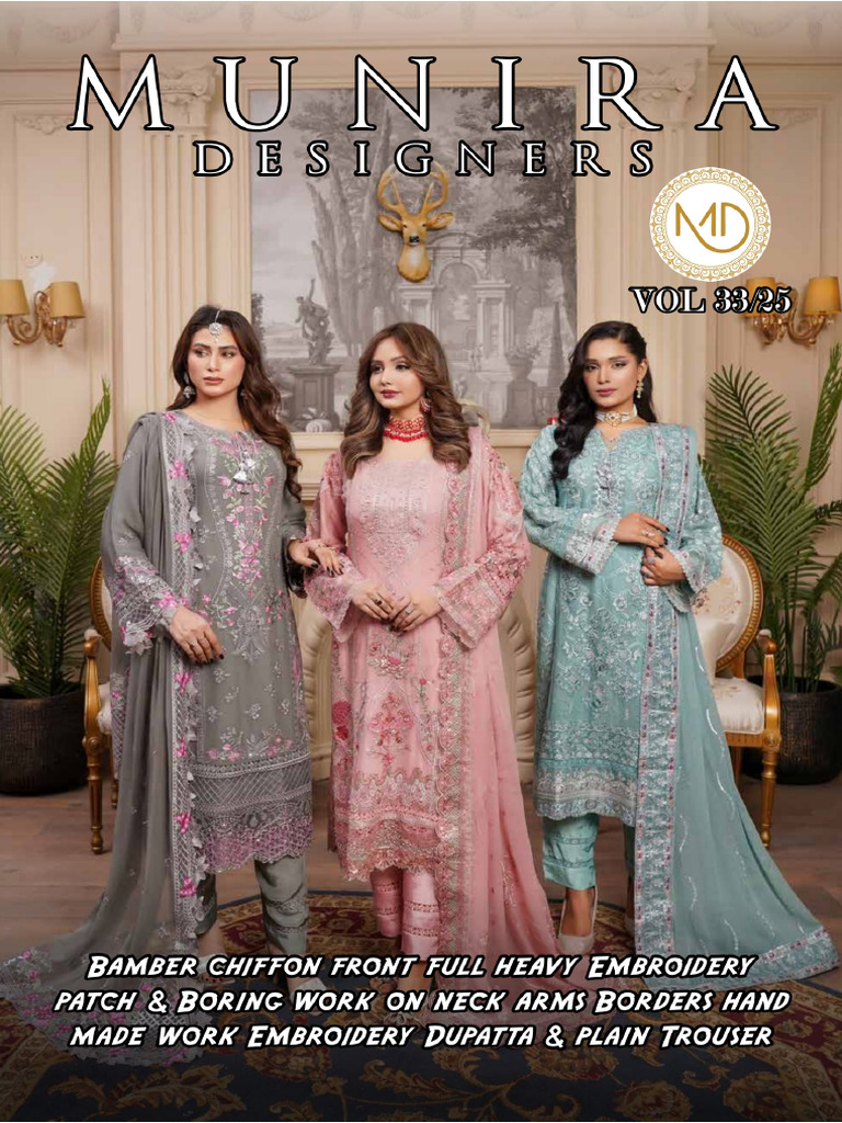 Munira Designers Chiffon Drop | PDF
