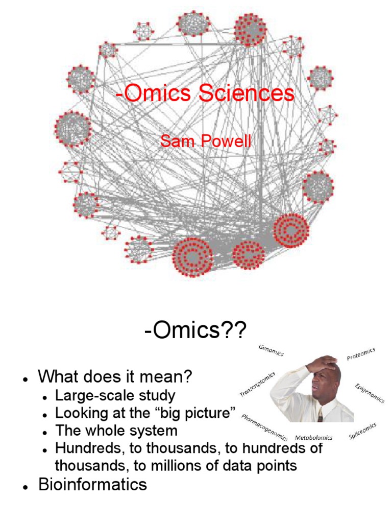Omics Sciences | PDF | Genomics | Metabolomics