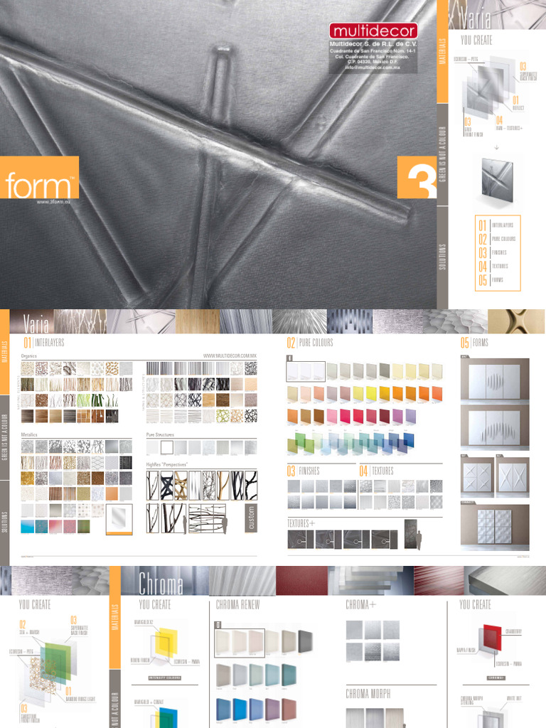 3form | PDF | Materials