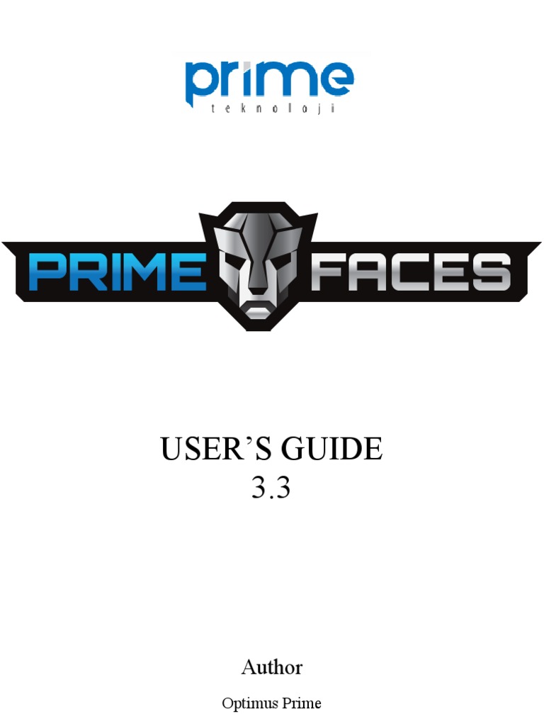 Primefaces Users Guide 3 3 Pdf Boolean Data Type Java Server Faces
