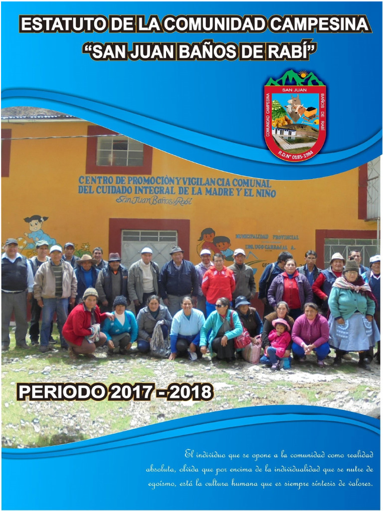 ESTATUTO actualizado 2023 | PDF | Comunidad | Los bosques