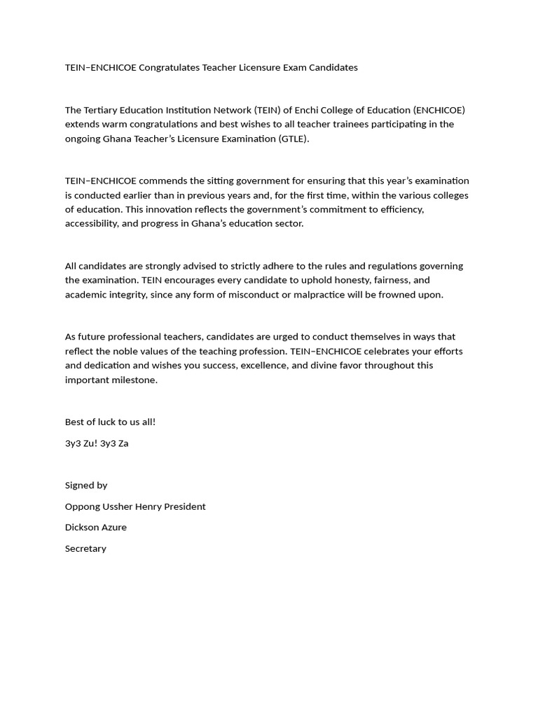 Ussher Letterhead | PDF