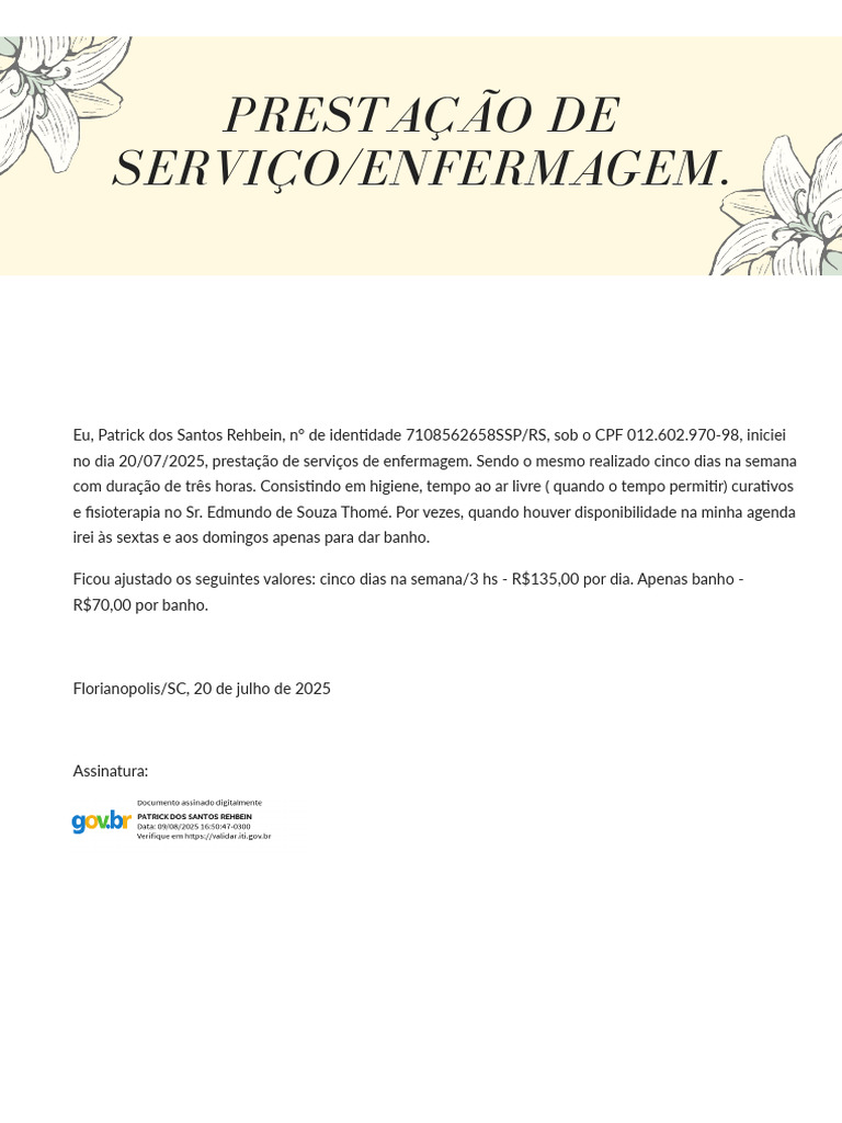 Personal Letterhead in Light Yellow Floral Style 20250809 142740 0000 ...