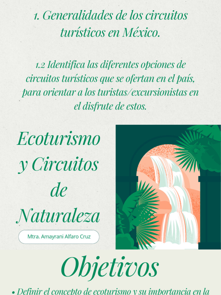 Ecoturismo y Circuitos Naturales | PDF | Sustentabilidad | Naturaleza