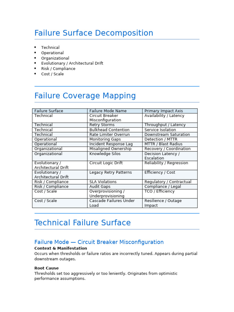 14 Resilience4j Circuit Breaker Retry Rate Limiter Bulkhead Failure Modes and Red Flags | PDF ...