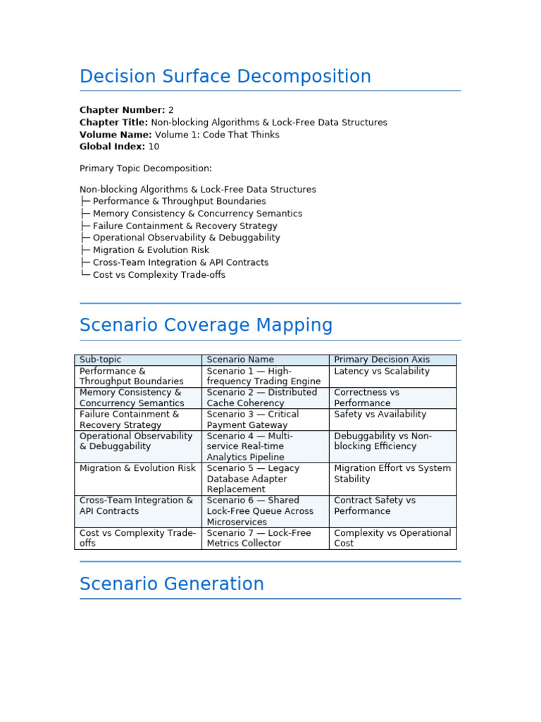 10 Non Blocking Algorithms Lock Free Data Structures Applied Scenarios ...