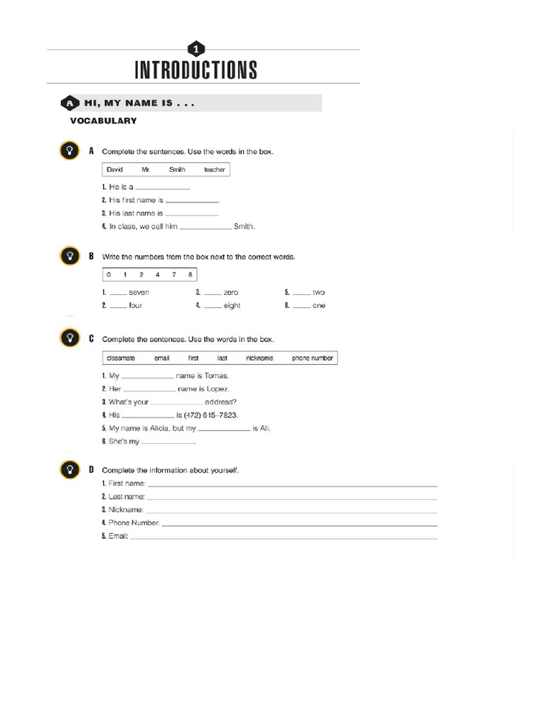 Worldlink Intro WB | PDF