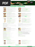 Itsu Menu Nutritional Information | PDF | Sushi | Asian Cuisine