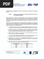 DOE Energy Audit Advisory 112422 | PDF