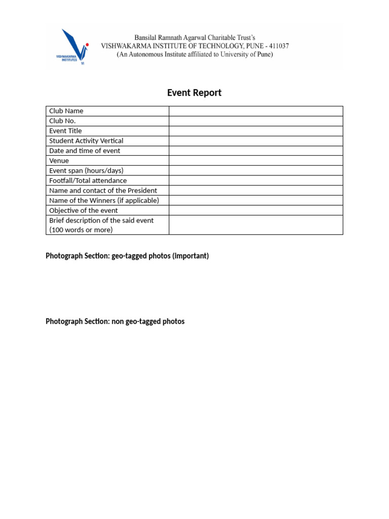 Event Report | PDF