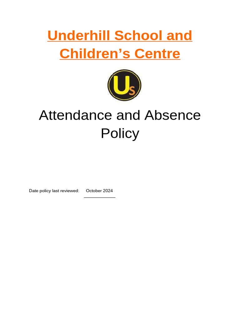 Attendance and Absence Policy | PDF