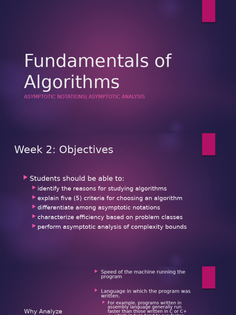 02. Fundamentals of Algorithms | PDF | Time Complexity | Computational Complexity Theory