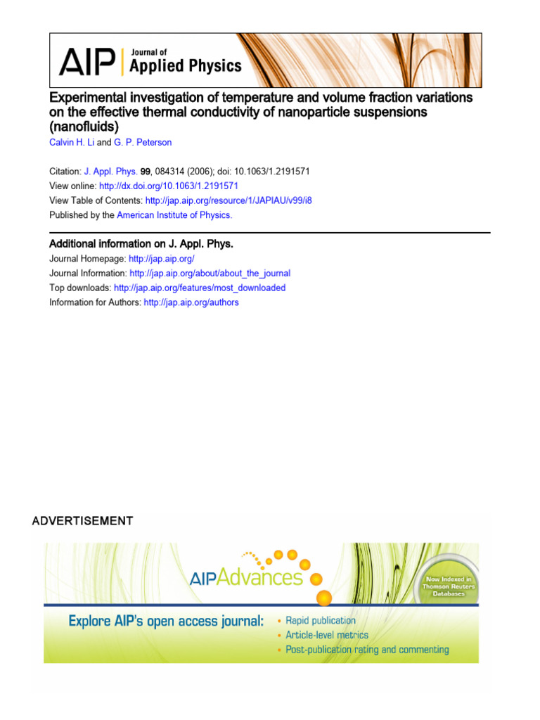 3-JAP-Experimental Investigation of Temperature and Volume Fraction ...