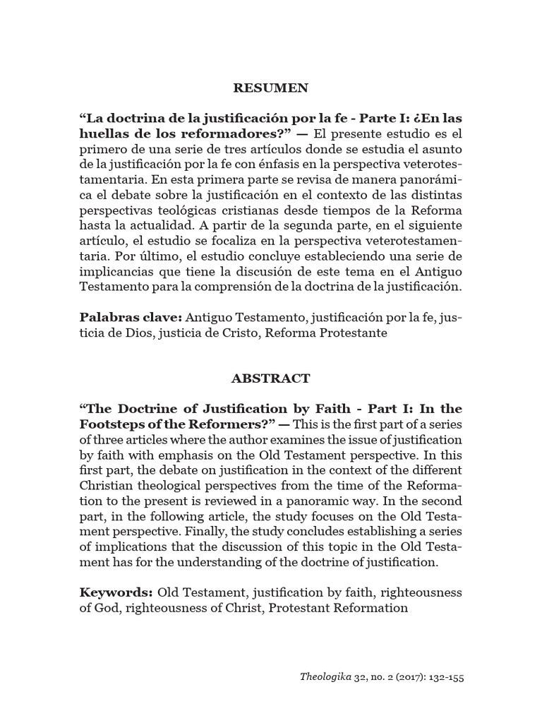 Richard M Davidson La Doctrina de La Jus | PDF | Gracia divina | Martin ...