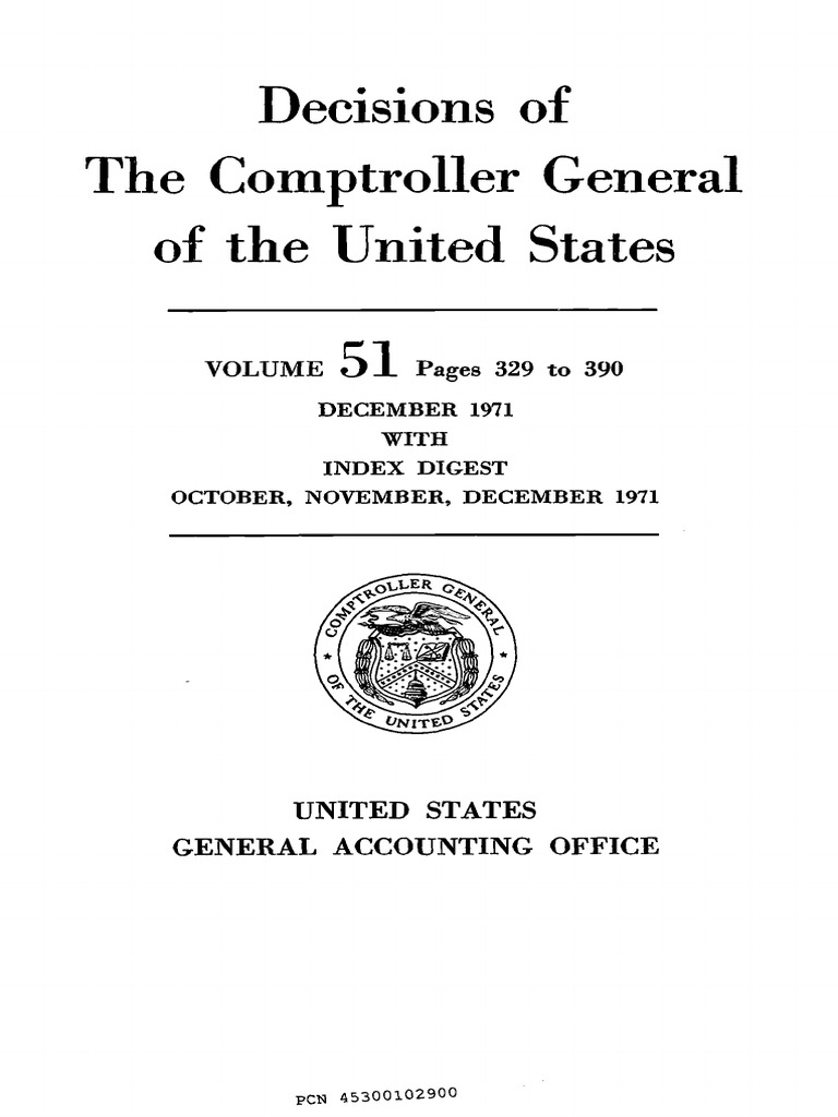 DCG Vol 51 Dec 1971 | PDF | Subcontractor | United States Atomic Energy ...