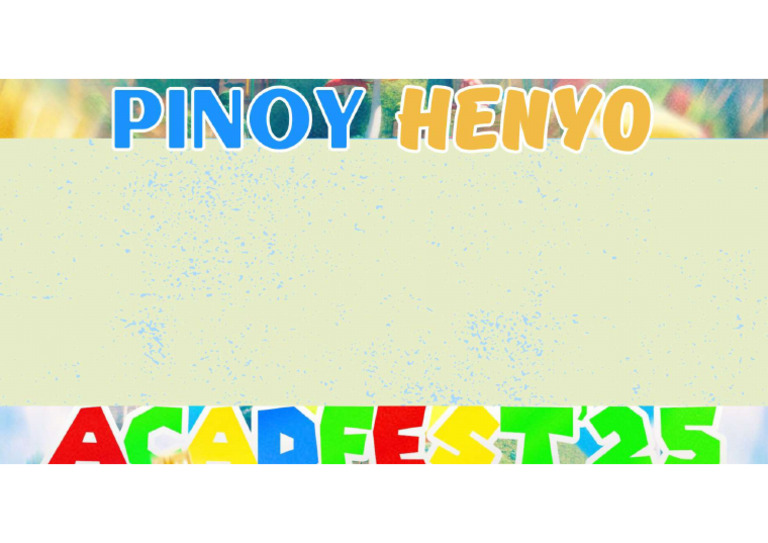 Pinoy Henyo Template | PDF