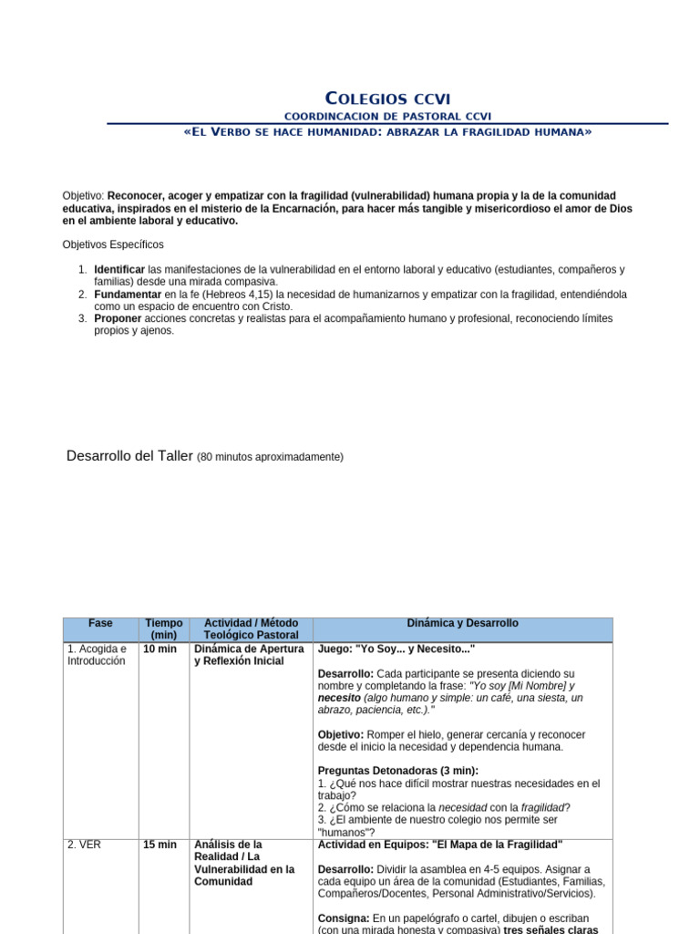 TEMA 1, MODULO vida CCVI 25-26 | PDF | Oración