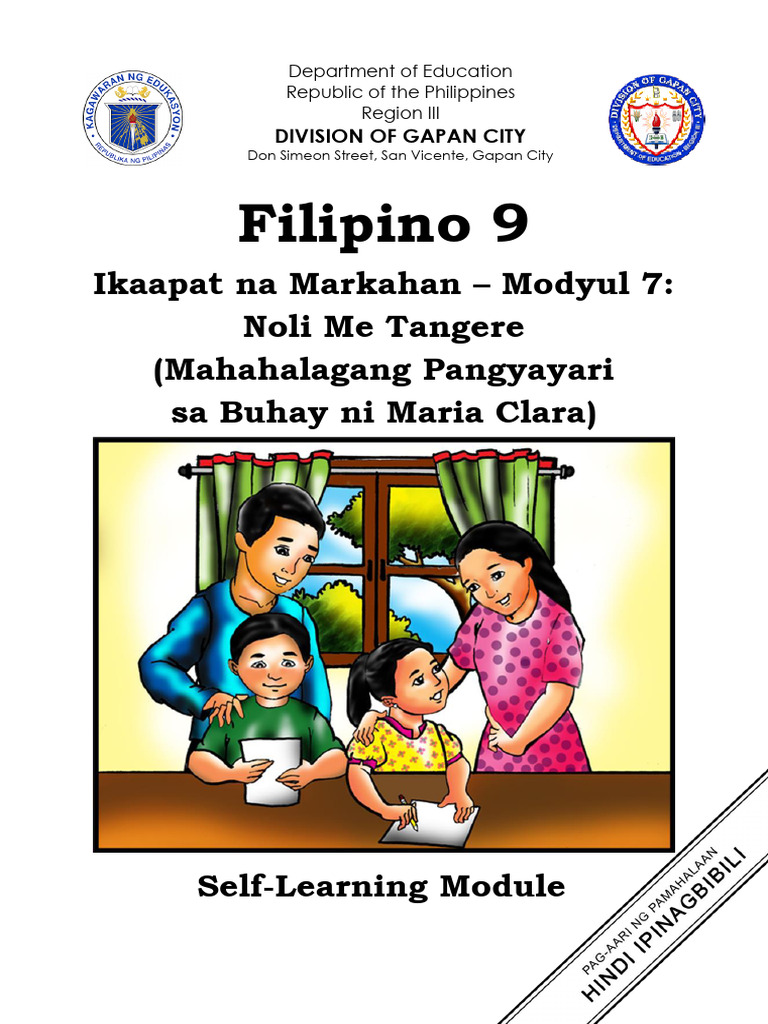 Filipino 9 SLMs 4th Quarter Module 7 | PDF