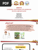 Qué es UMATA y su función agropecuaria | PDF | Agricultura | Agronomía