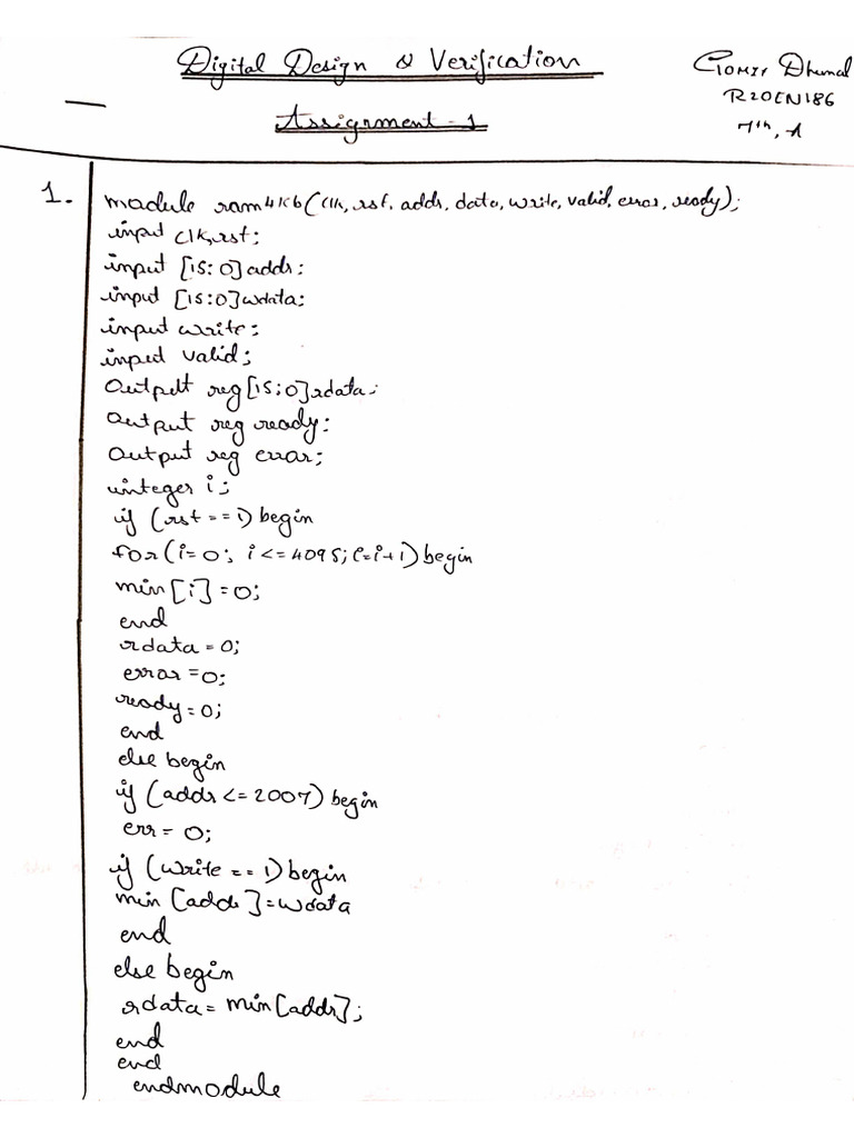 Design Verification | PDF