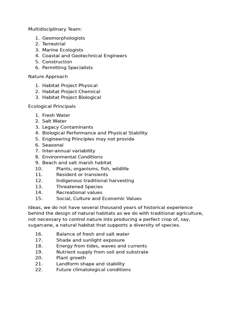 Lecture 09 Design Port Management | PDF | Coast | Ecology