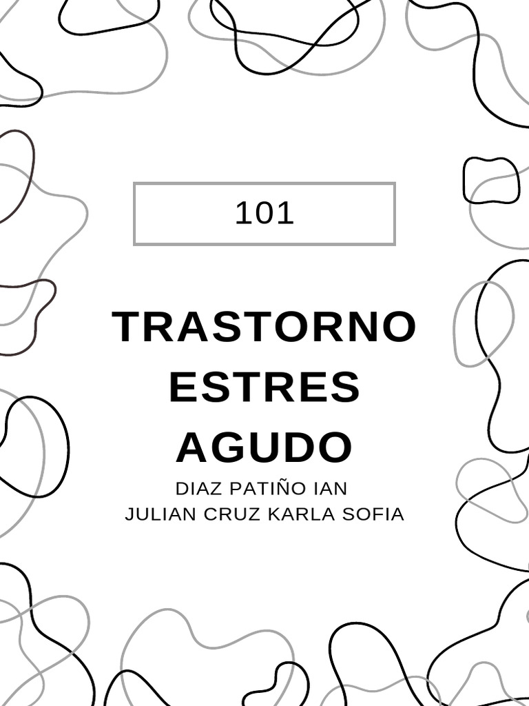 trastorno de estrés | PDF | Trauma psicólogico | Estrés (biología)