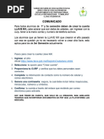 Guía para crear correo MSEV | PDF
