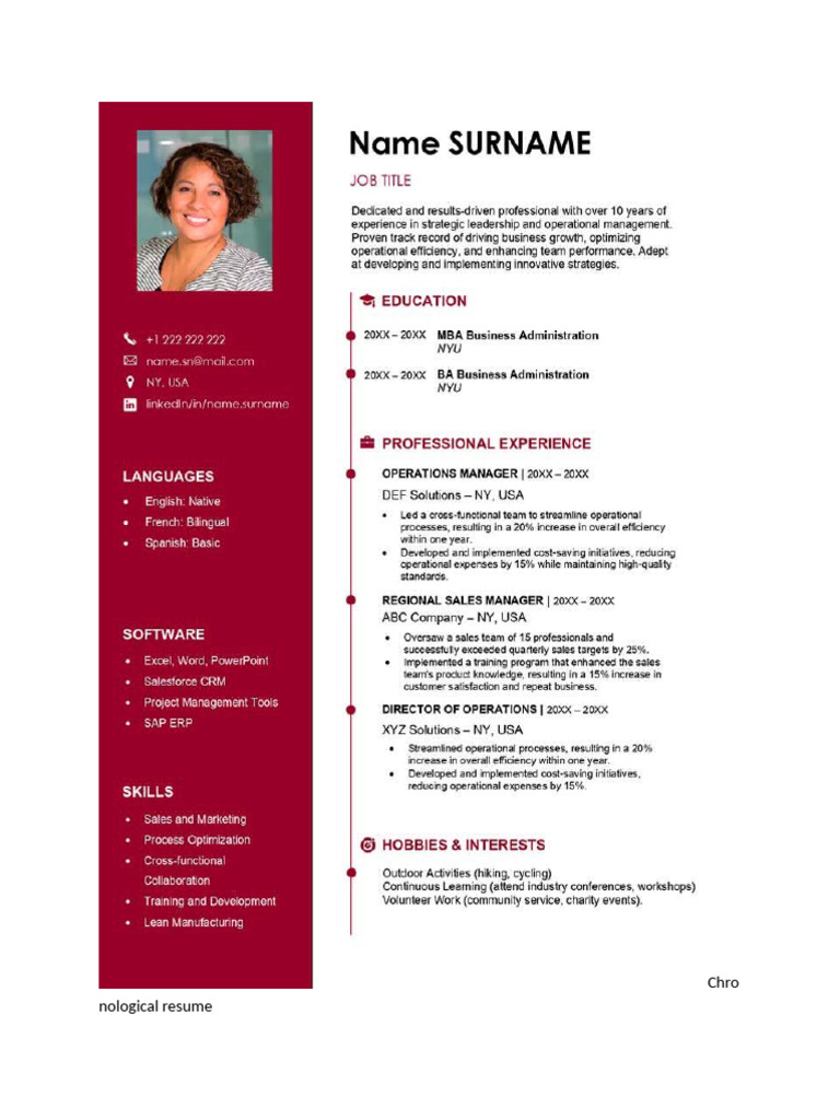 Resume | PDF | Résumé