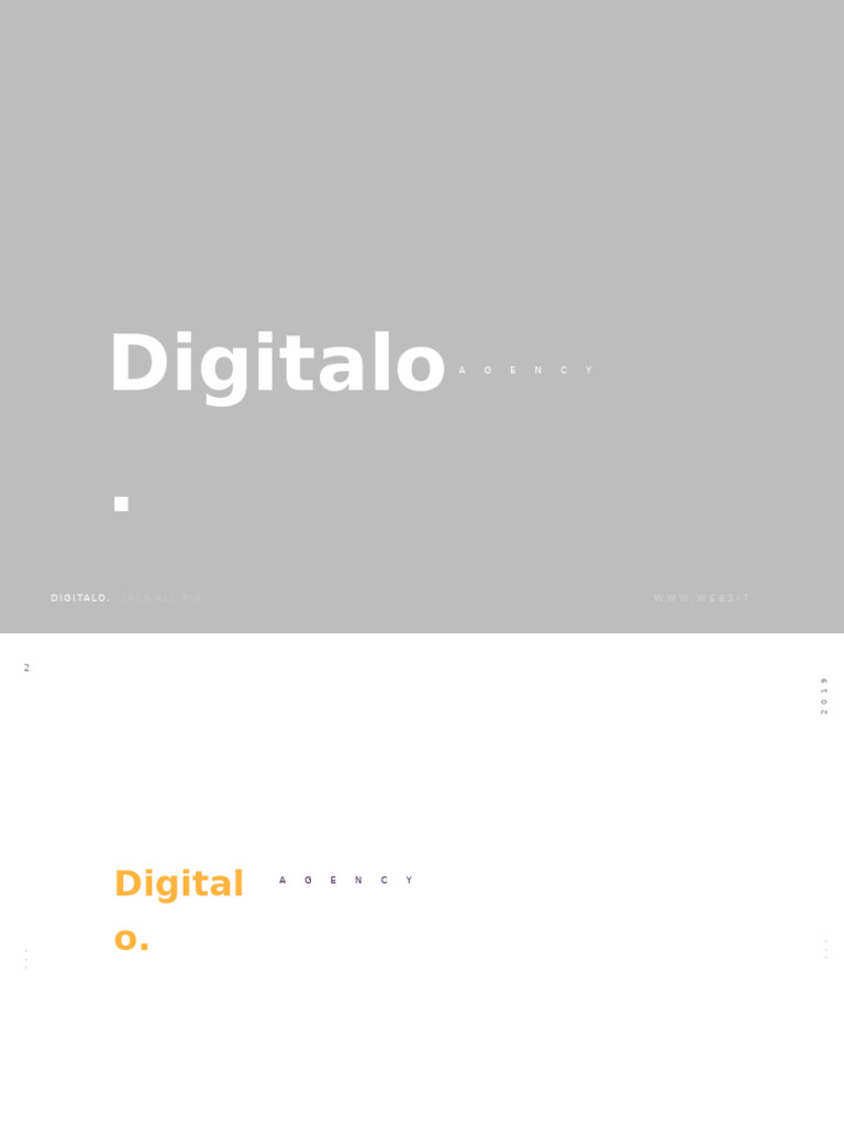 Animated Standard Yellow Digitalo | PDF | Business | Business Economics