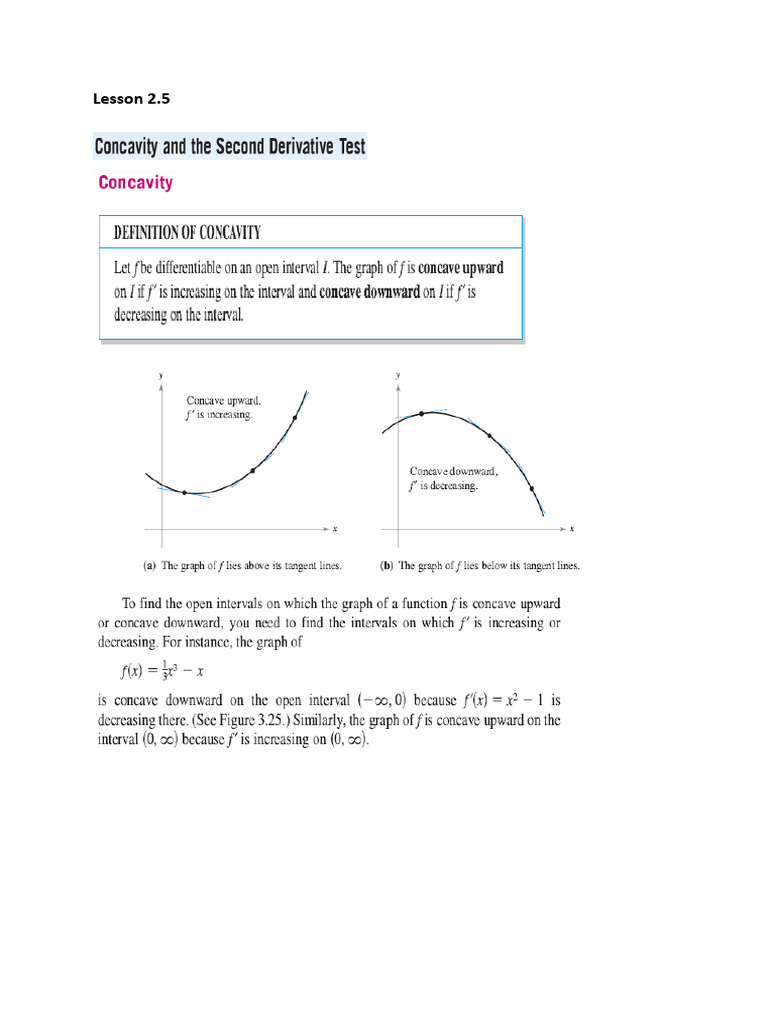 Math 1e Lesson 2.5 | PDF