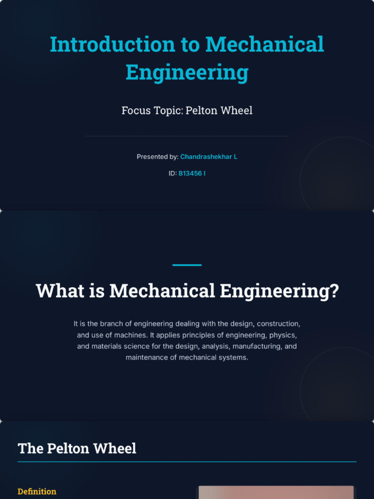 Introduction To Mechanical Engineering | PDF