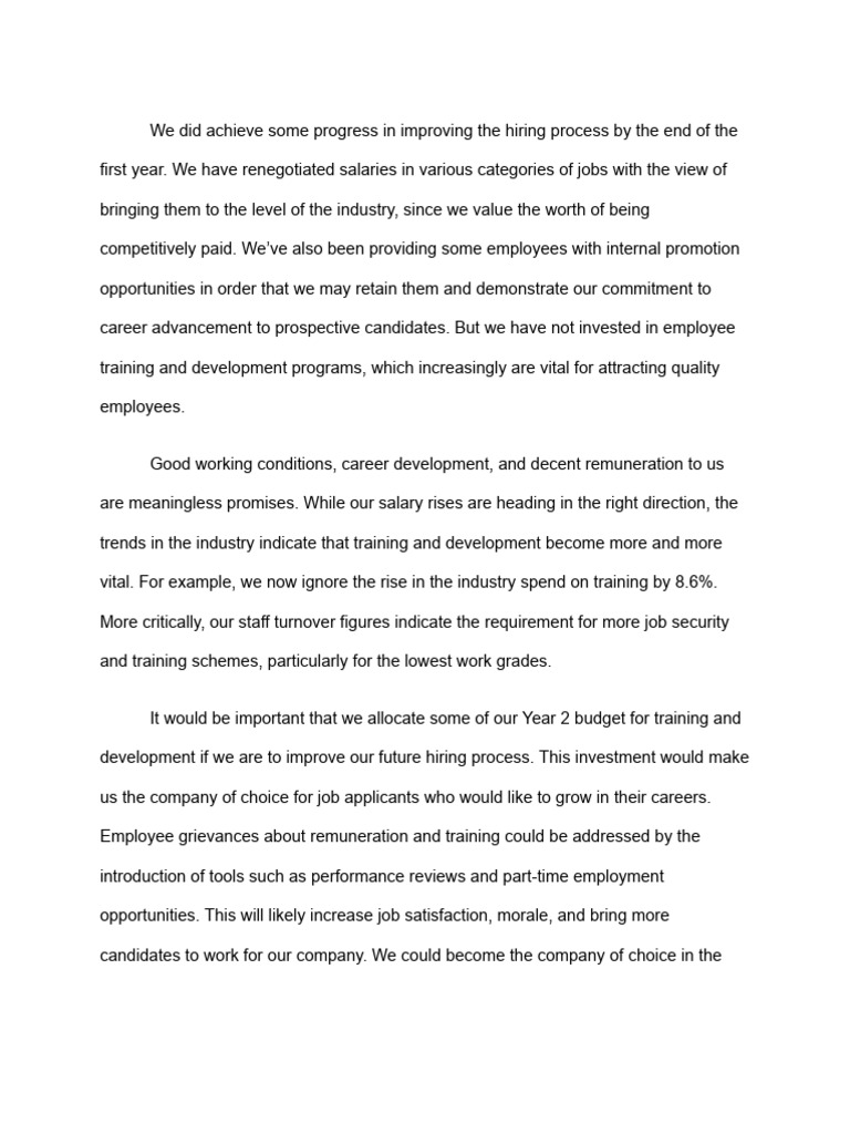 Recruiting Assignment | PDF