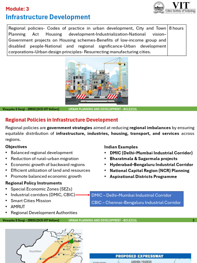 Urban Planning and Development-Module-3 | PDF | Urbanization | Economies