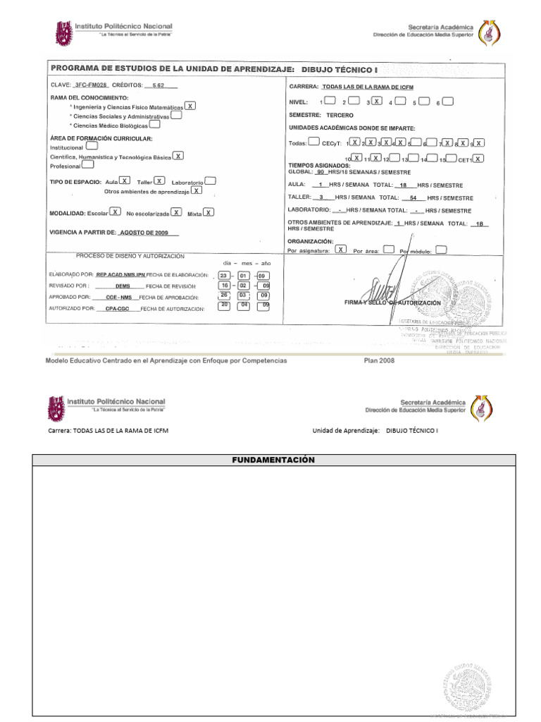 Dibujo Tecnico I | PDF | Aprendizaje | Dibujo técnico