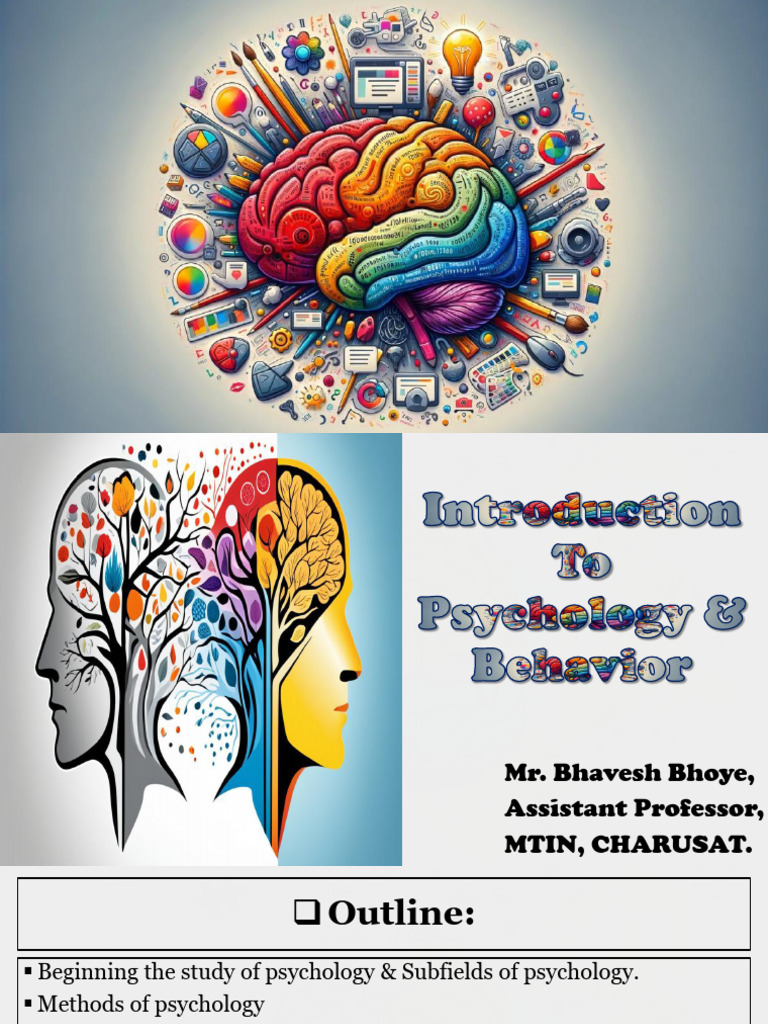 Unit - 1 Intro. To Psychology | PDF | Psychology | Heredity