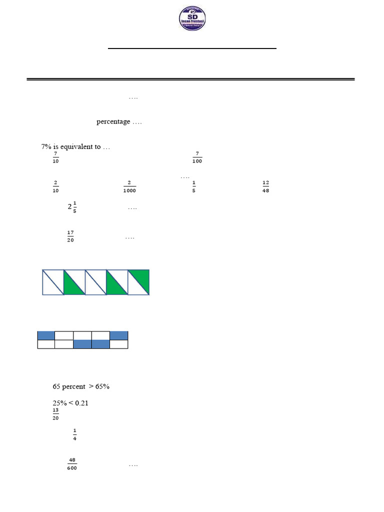 SAS MATH 4 SEMESTER II | PDF | Percentage | Chess
