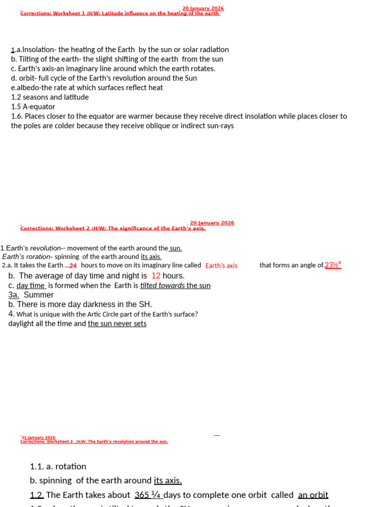 GR 11 Term 1 Memo Activities | PDF