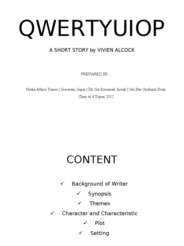 QWERTYUIOP | Typewriter | Free 30-day Trial | Scribd