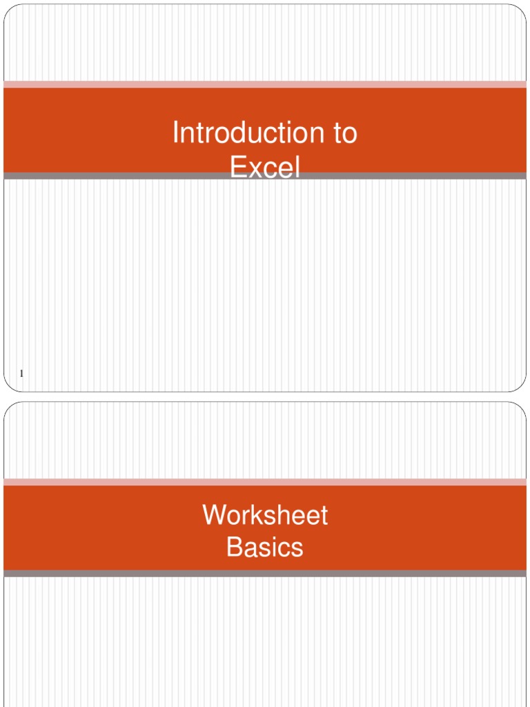 Basic Excel Formulas | PDF | Spreadsheet | Microsoft Excel