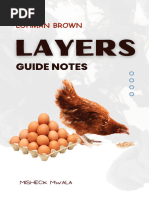 Layer Poultry Management Guide | PDF | Chicken | Poultry Farming