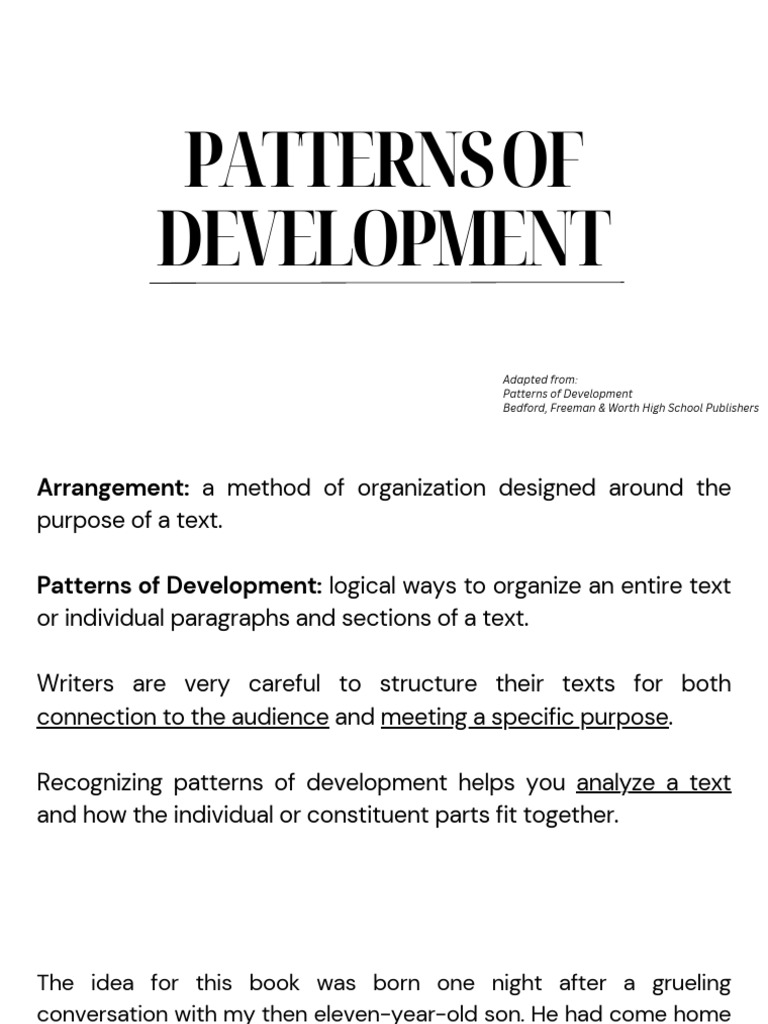 Patterns of Development (PPT) | PDF | Energy Development | Recycling