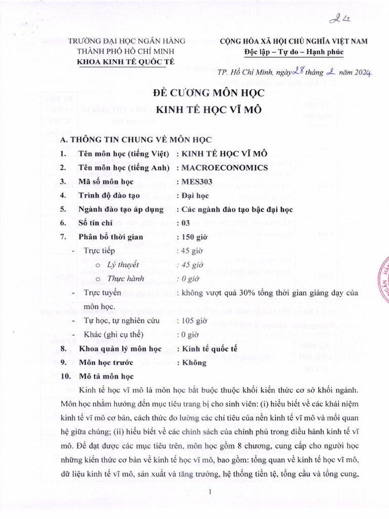 24 MES303 Kinh Te Hoc Vi Mo | PDF