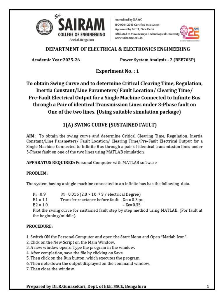 Lab Manual | PDF | Matlab | Transmission Line